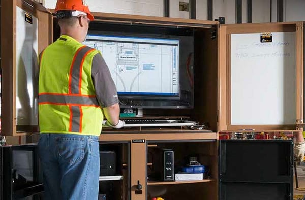 Improve Job Site Efficiency With Knaack's DataVault Job Boxes