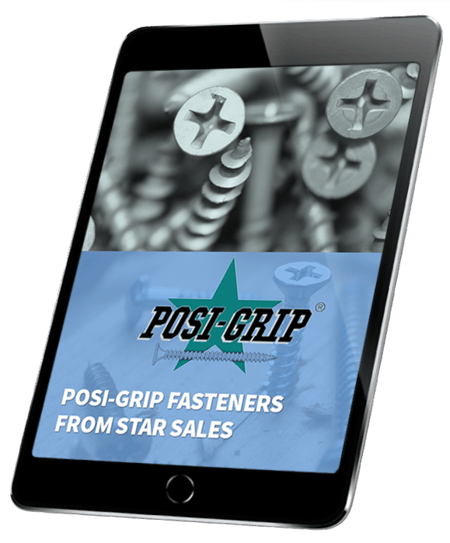 Star Sales Posi-Grip Fasteners Chart