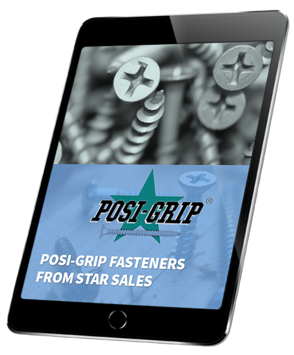 Star Sales Posi-Grip Fasteners Chart